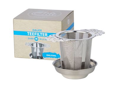 Infuser + Stainless Dish – Clipper Ship Tea Company
