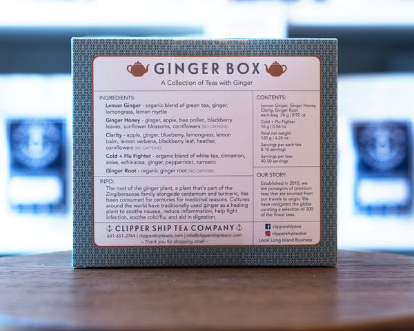 Ginger Box – Clipper Ship Tea Company