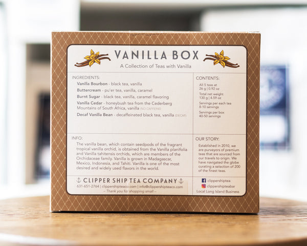 Vanilla Box – Clipper Ship Tea Company