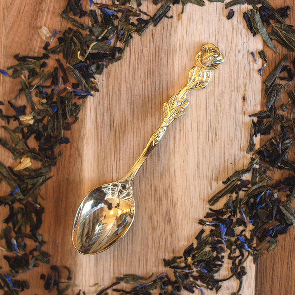 Demi Spoon Gold Plated – Clipper Ship Tea Company